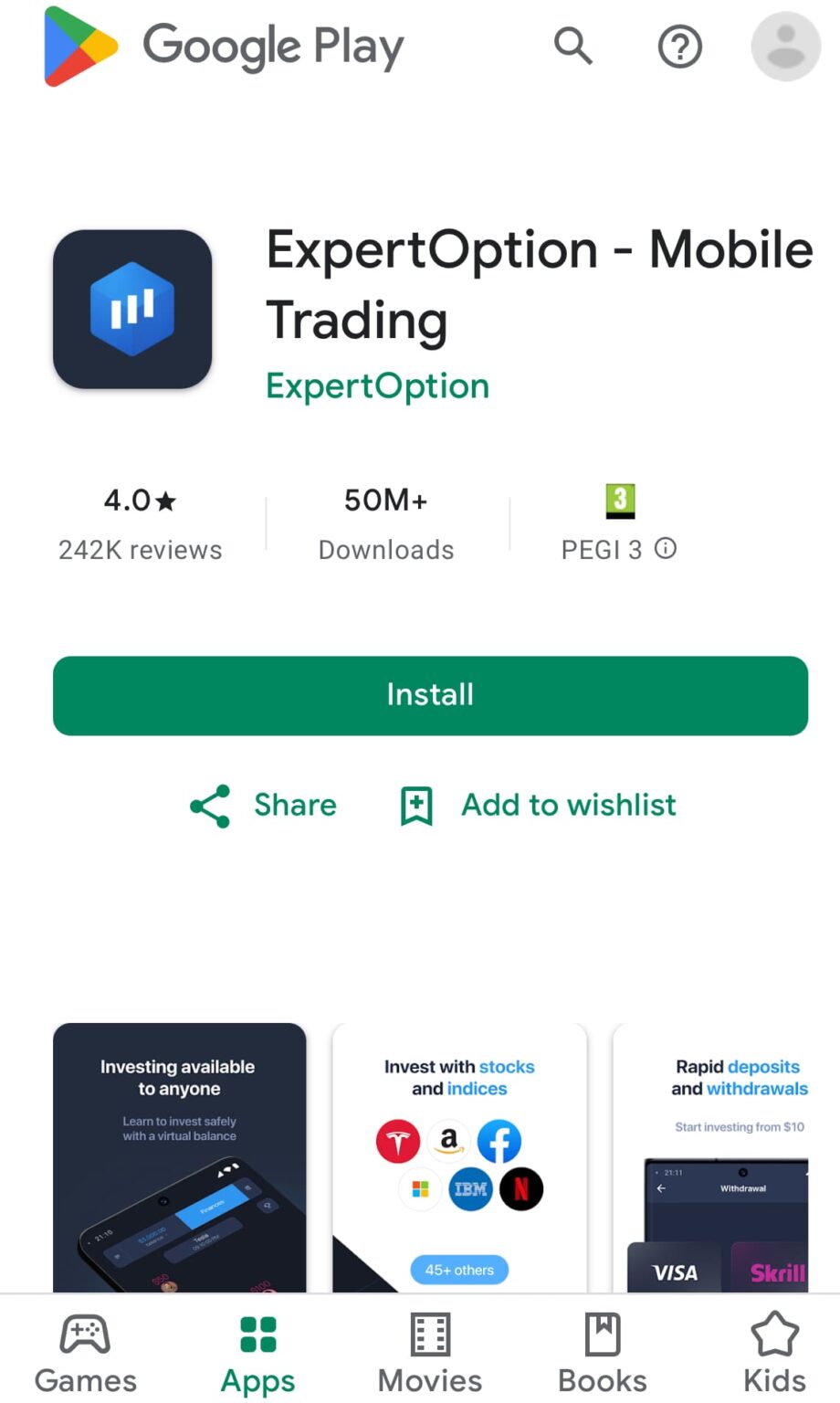 ExpertOption Mobile App: For Android and iOS Devices | Revieweek™