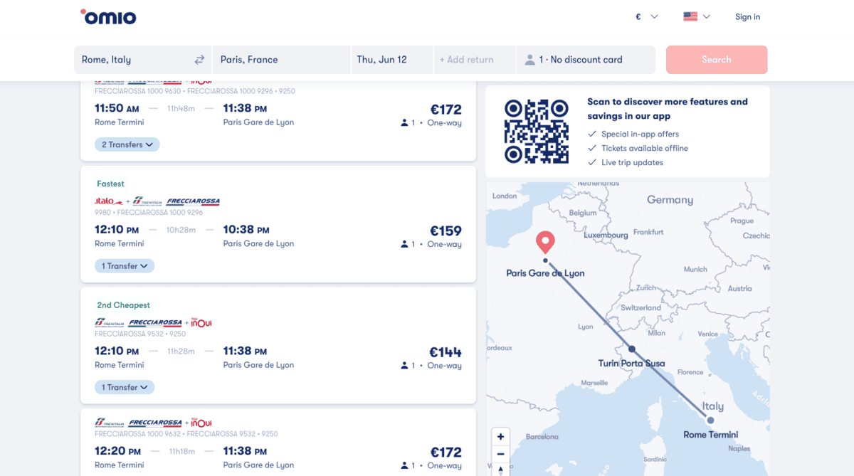 Omio vs Trainline: Which Travel Booking Platform Is the Best? | Revieweek™